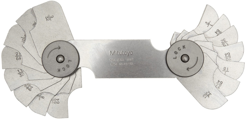 Radius Gauges – SAMDEX